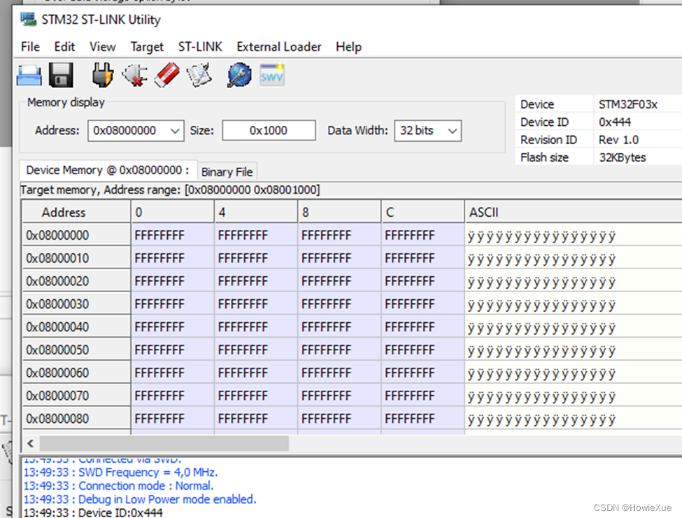 Stm32芯片解锁读写保护：更改option Byte [error已解决] Stm32读取选项字节配置 Csdn博客