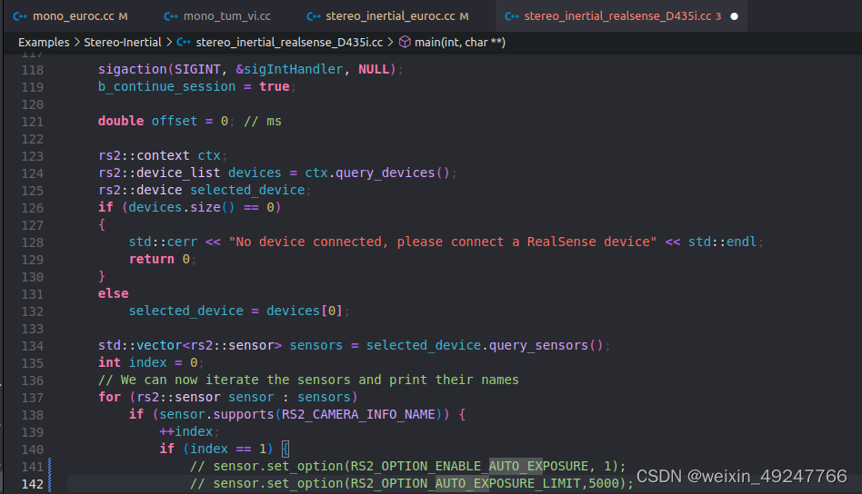Jetson Orin NX + RealSense-d455 + Ubuntu20.04部署orbslam3_d455 orb-slam3 rgbd-CSDN博客