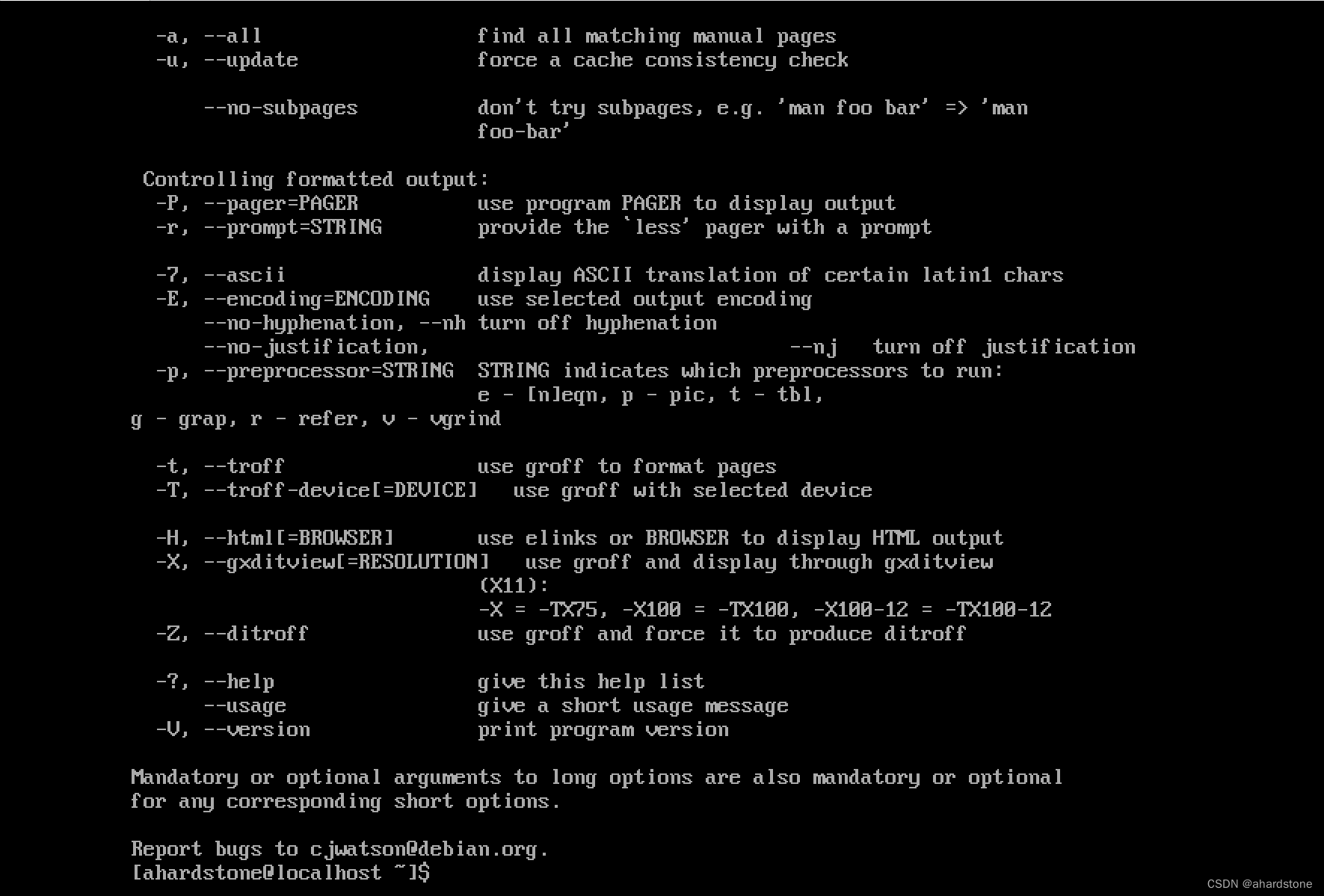 【linux学习笔记】（指令的含义）（不定期更新，1284字） Csdn博客