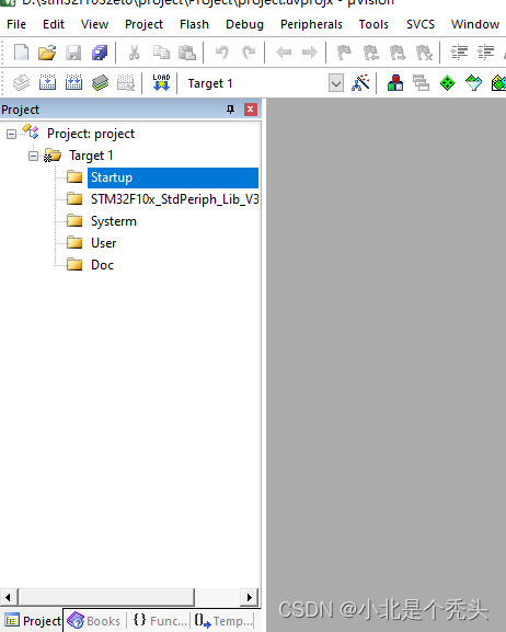 STM32F103创建工程固件库版本_stm32f103固件库-CSDN博客