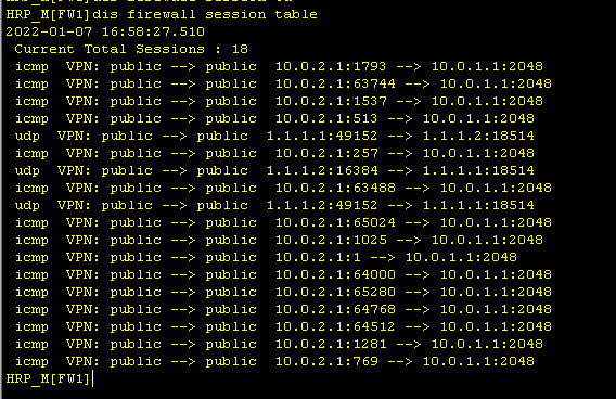 华为防火墙双机热备配置实例-CSDN博客