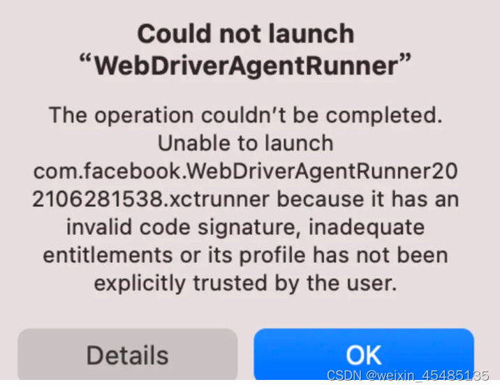 WebDriverAgent测试iOS中踩得一些坑-CSDN博客