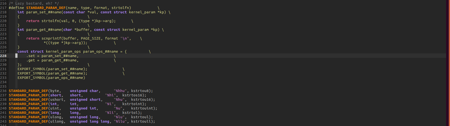 Linux内核module_param的实现原理_module param-CSDN博客