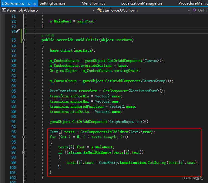 Unity Game Framework—模块使用—本地化gameframework本地化怎么用 Csdn博客