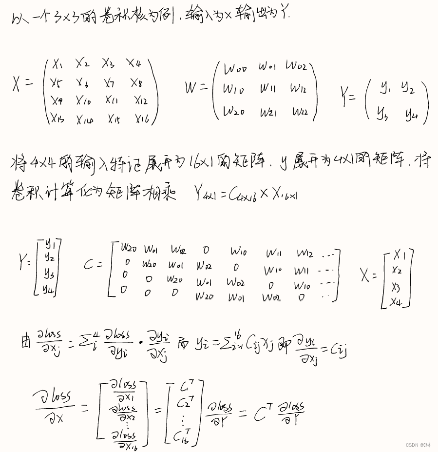 NNDL 作业8 卷积 导数 反向传播-CSDN博客