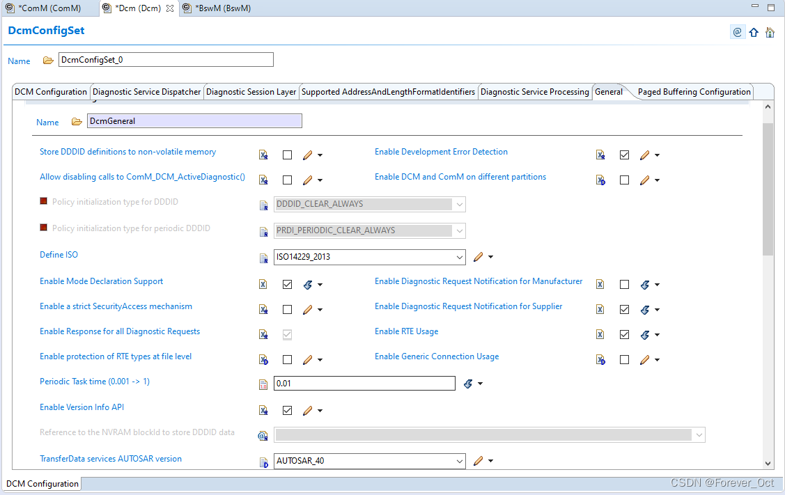 BSW： Dcm模块配置--28服务_dcm 配置-CSDN博客