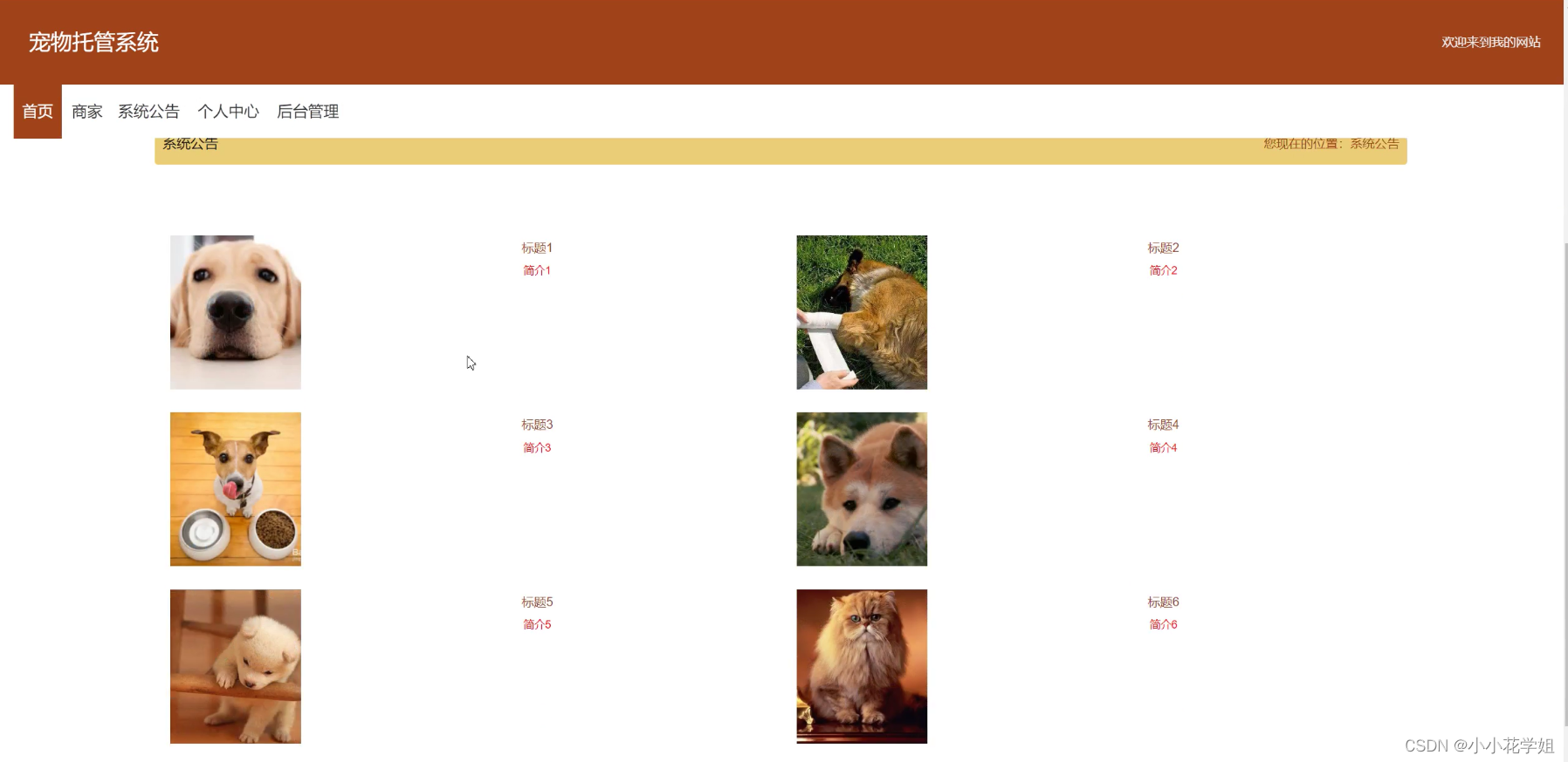 Java毕设项目宠物托管系统(javavuemybatismavenmysql) Csdn博客