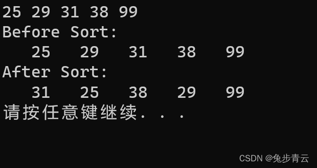 输入5个2位数整数并按个位数大小从小到大排序输出输入5个整数,按从大到小输出 Csdn博客
