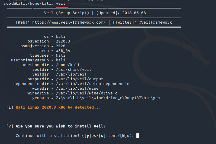免杀Payload生成工具Veil的下载与使用_payload下载-CSDN博客