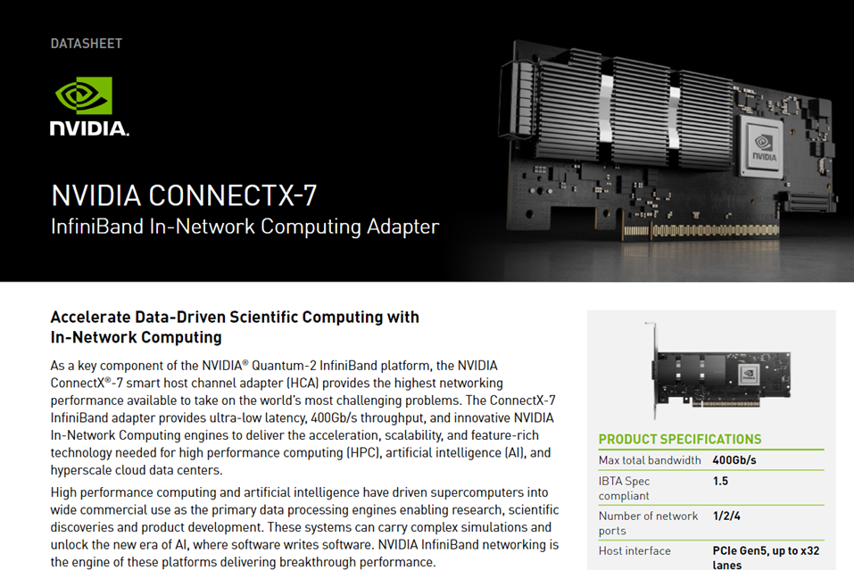 Infiniband互连网络概述_infiniband interconnect-CSDN博客