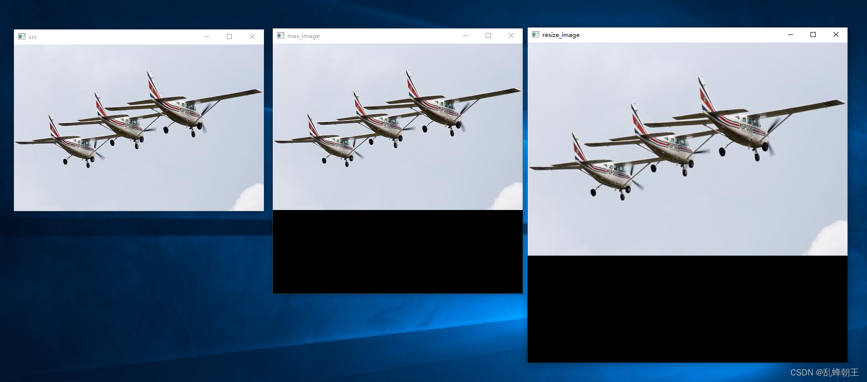 OpenCvSharp 图片等比例缩放 黑色填充_opencvsharp resize 图片-CSDN博客