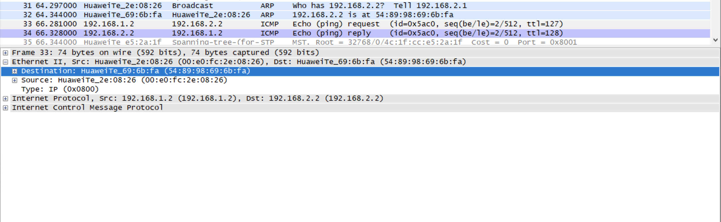 PC1通往PC2的详细过程_①pc1如何访问pc2,路径是怎么样子的?-CSDN博客