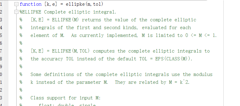 matalb第二类完全椭圆积分ellipke-CSDN博客