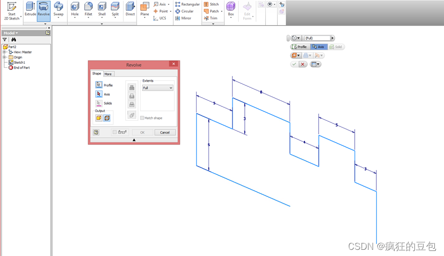 十五天学会Autodesk Inventor，看完这一系列就够了(四)，旋转命令_inventor旋转命令怎么用-CSDN博客
