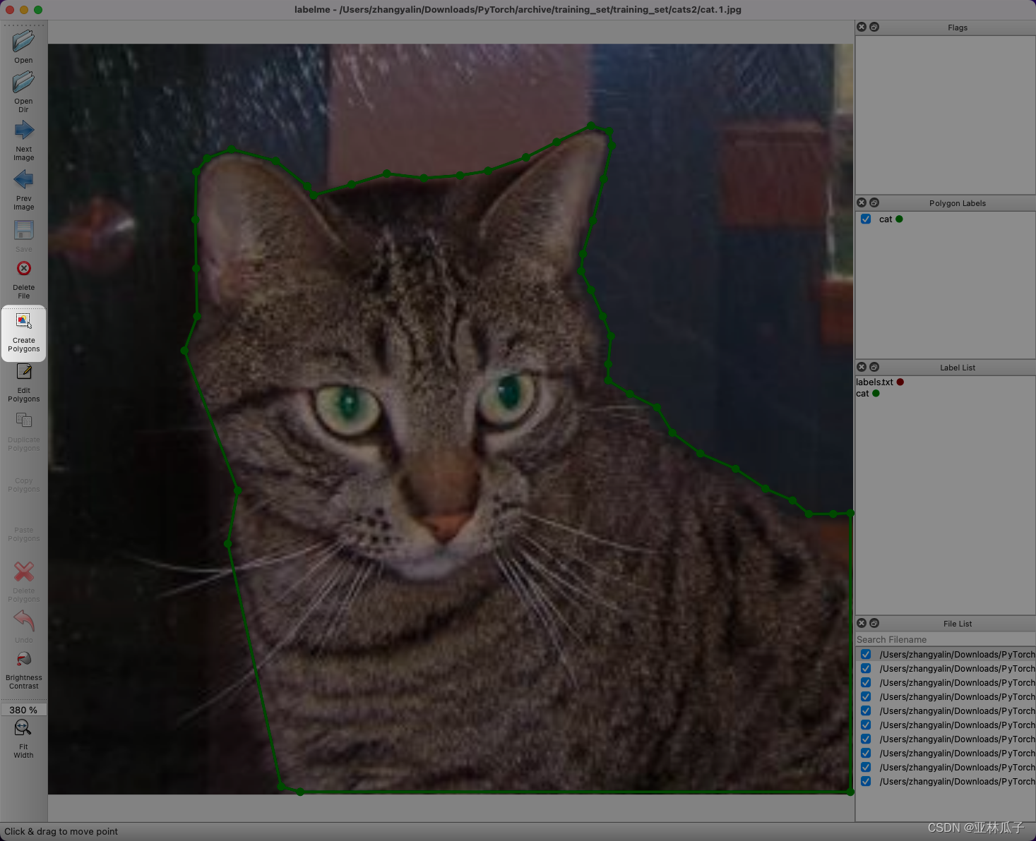 labelme进行图片数据标注_labelme标注20万照片-CSDN博客