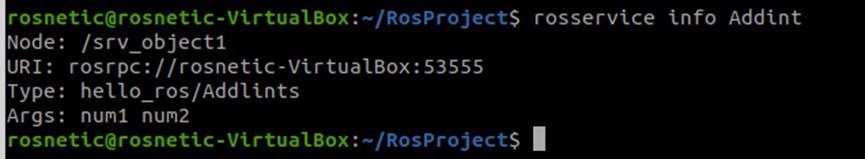 ROS中rosservice系列命令详解-CSDN博客