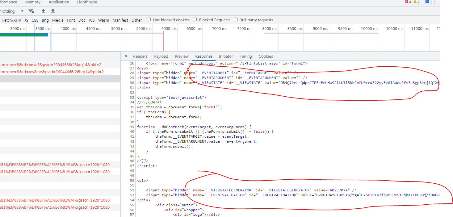 Python的scrapy框架POST方式爬虫时碰见__VIEWSTATE和__EVENTVALIDATION的参数处理-CSDN博客