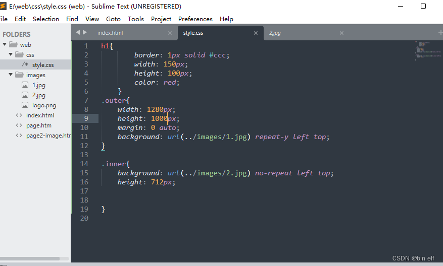 Html Css的背景样式background Htmlbackground小案例 Csdn博客