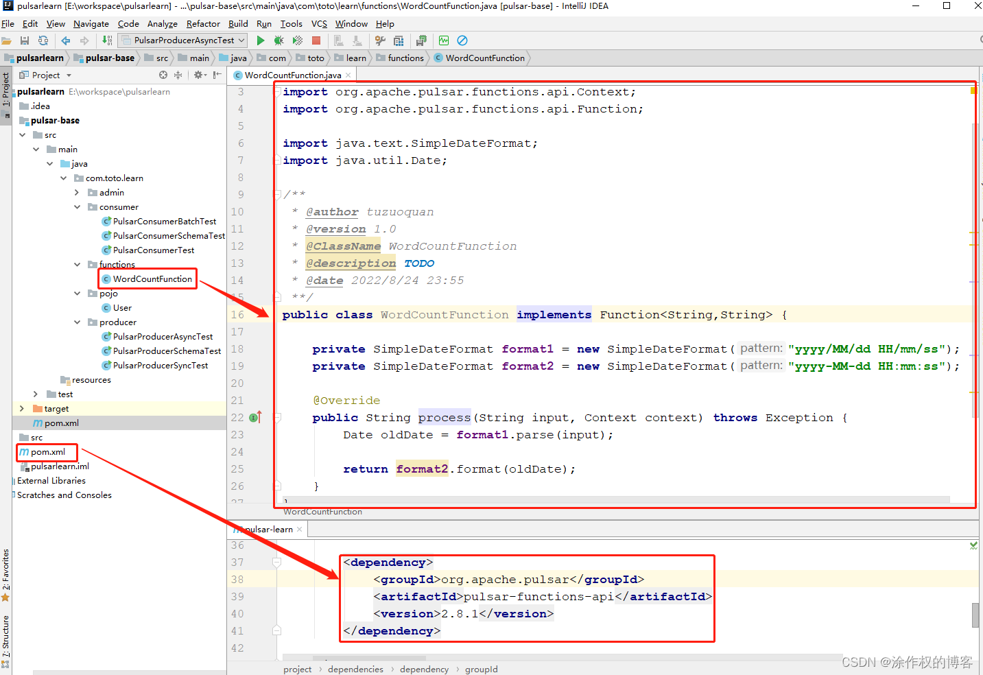 07_Pulsar高级组件基本使用(Connector,Functions,事务)、Function(轻量级计算流程)概念与使用、Connector 连接器概念与使用，其它Connector ...
