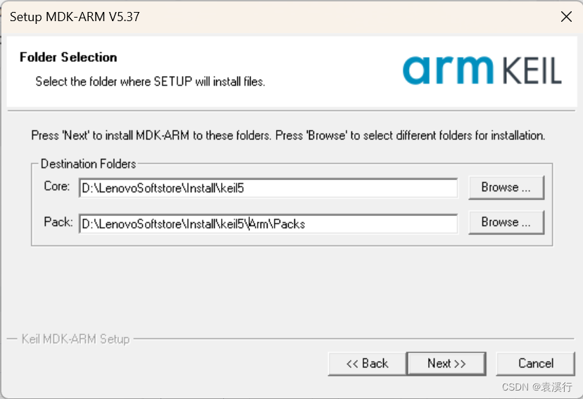 KEIL5 ARM安装方法及芯片包安装_arm keil-CSDN博客