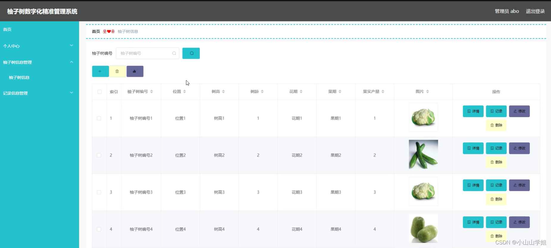 Java毕设项目柚子树数字化精准管理系统（javavuemybatismavenmysql）java数字化方面的项目是什么 Csdn博客