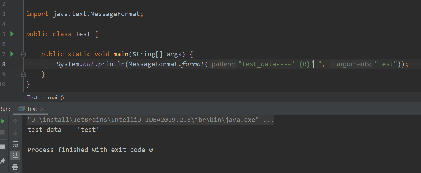 【字符串格式化】MessageFormat格式化时，单引号导致占位符失效_messageformat.format 单引号-CSDN博客