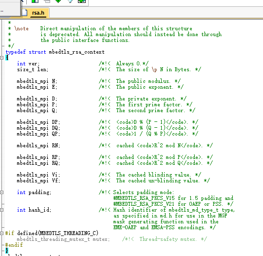 mbedtls里面的rsa应用函数_mbedtls rsa-CSDN博客