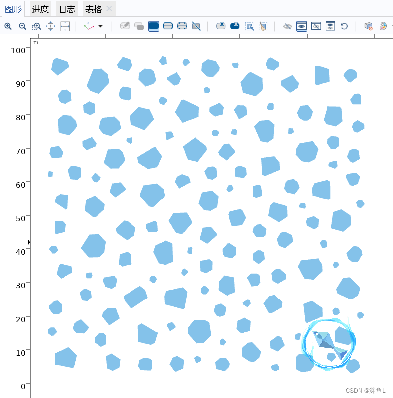 COMSOL随机多边形骨料及界面过渡区ITZ建模 混凝土细观2D_comsol随机骨料-CSDN博客