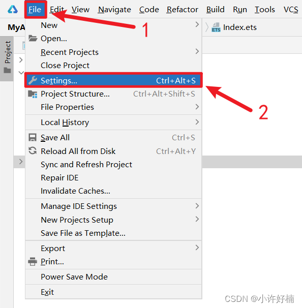 DevEco Studio ArkTS 文件模板配置_deveco 新建文件模版-CSDN博客