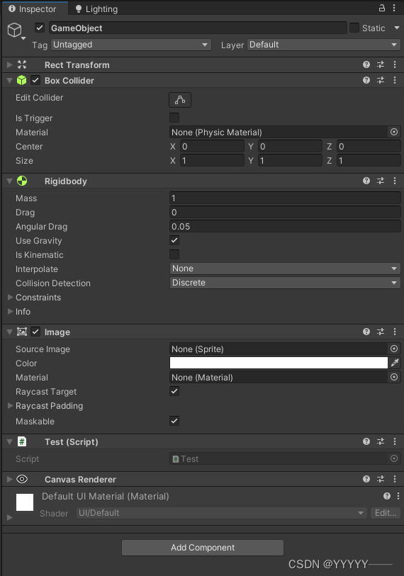 Unity Attributes-RequireComponent 自动添加脚本-CSDN博客