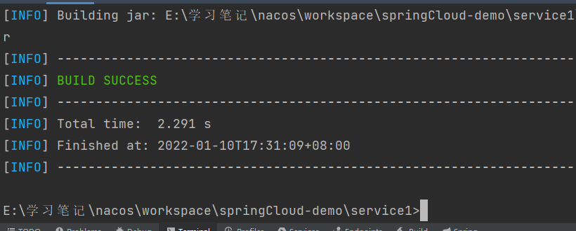 SpringCloud——Maven方式创建微服务项目（如何分别打包启动）、公共模块如何创建和引入以及如何远程调用(Feign)_springcloud 微服务 maven 打包-CSDN博客