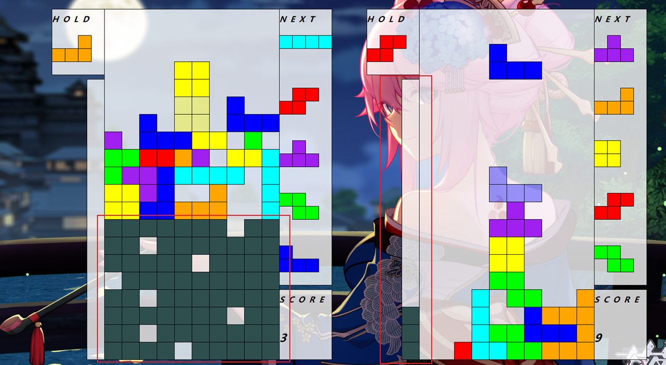 多人联机的俄罗斯方块游戏（C++），游戏规则模仿任天堂Tetris99，基于qt，kcp，protobuf，qslog。_俄罗斯方块联机-CSDN博客