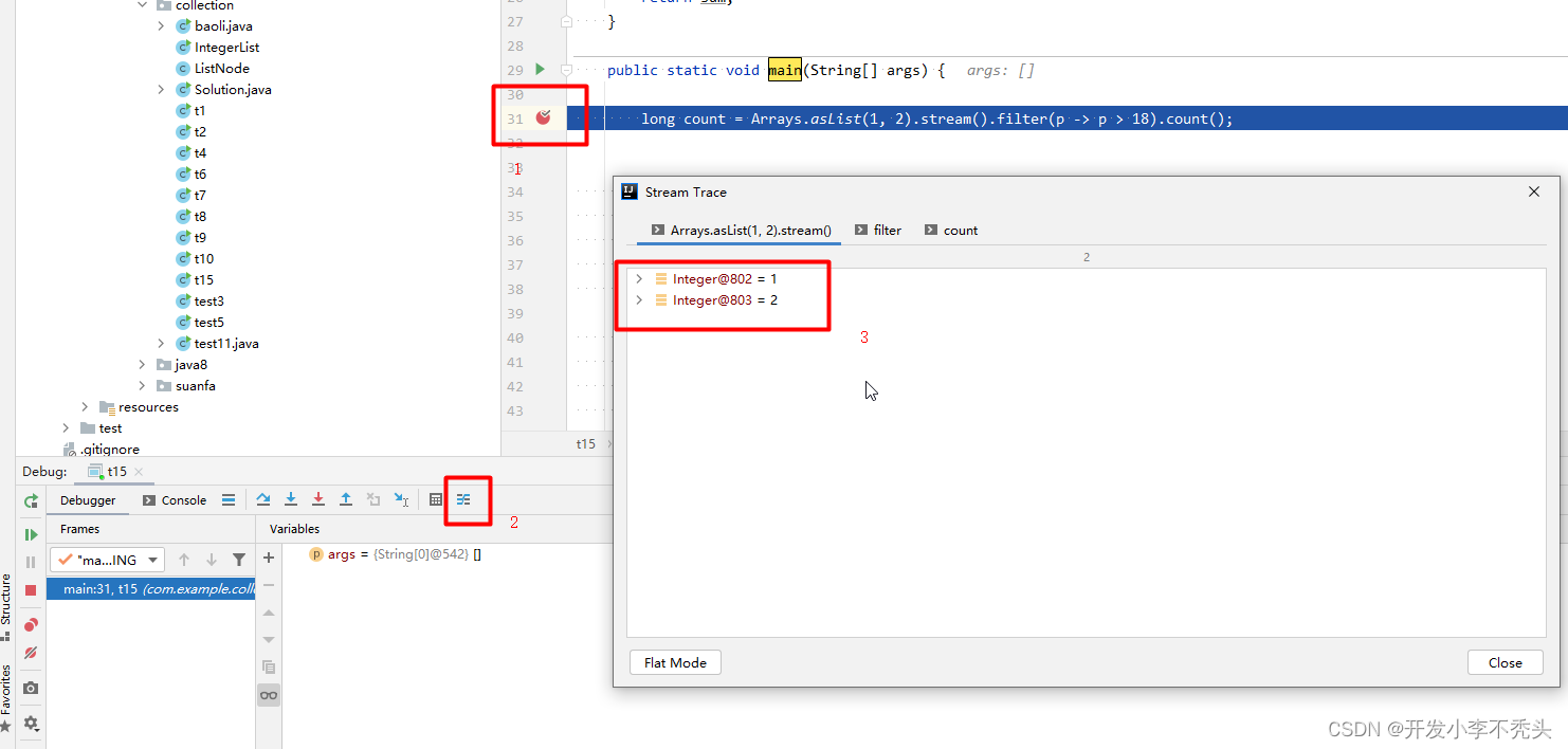 Stream常用方法_map collect = list.stream() .filter(x-CSDN博客