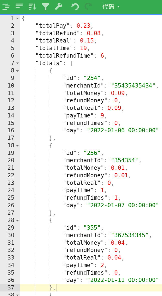 vue2+echarts：使用后台传输的json数据去动态渲染echarts图表_echart 后台json数据-CSDN博客