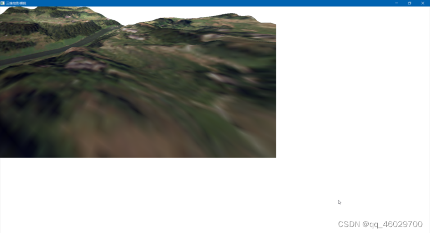 基于OpenGL的三维地形的构建_opengl实现三维场景-CSDN博客