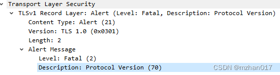 Openssl Alert Fatal Unsupported Protocol、protocol Versionopenssl Protocol Version Csdn博客