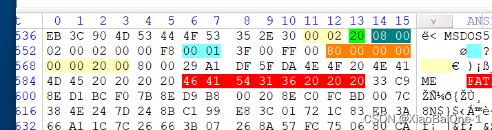 FAT16-DBR修复-CSDN博客