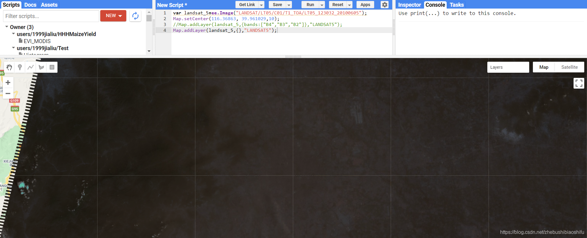 Google Earth Engine谷歌地球引擎GEE中ee.Image格式单张栅格图像数据基本处理操作_ee.image.todouble()-CSDN博客