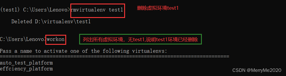 Python虚拟环境管理(virtualenv的安装和应用) Virtualenvwrapper怎么查看虚拟环境列表 Csdn博客