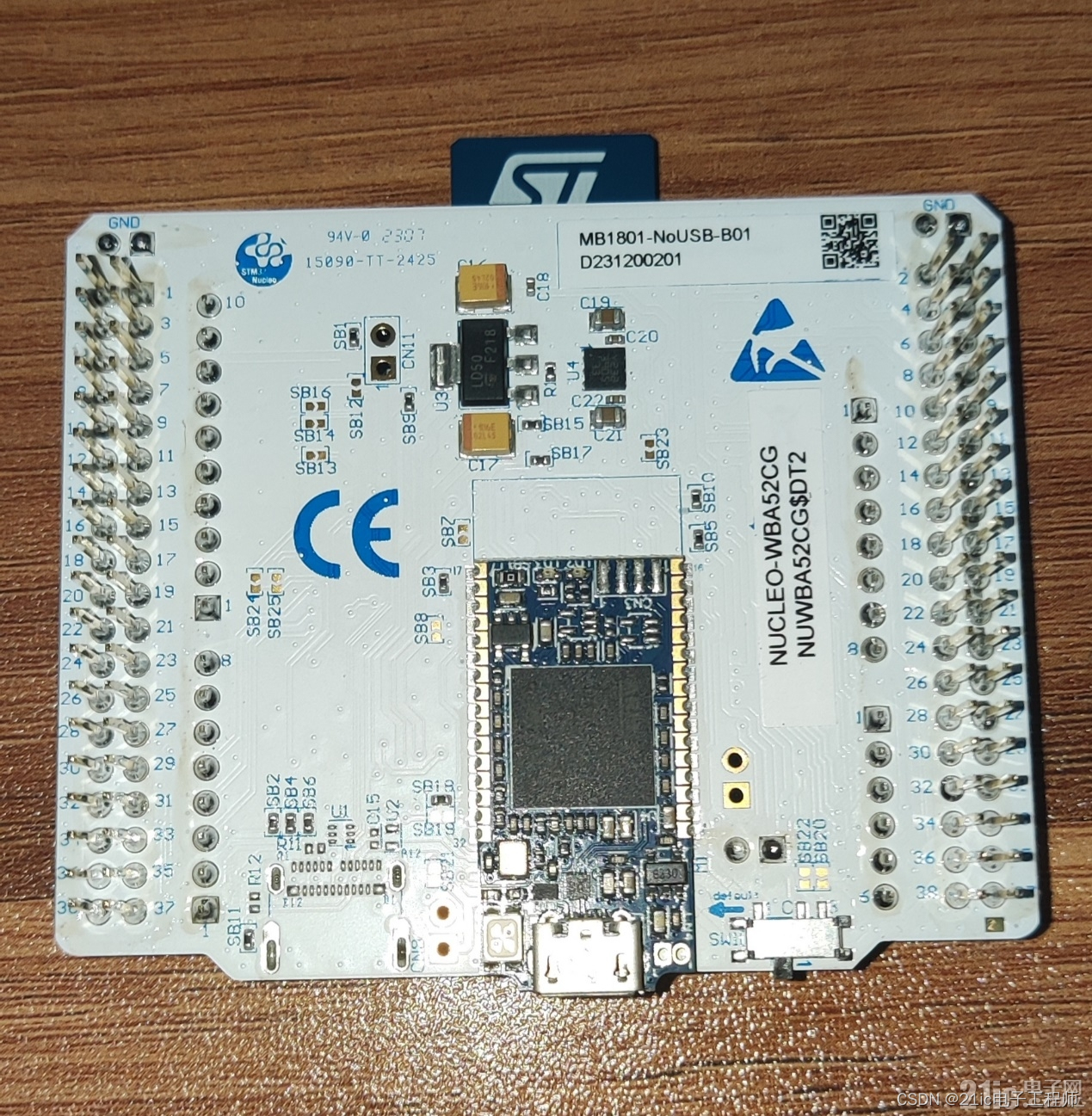 [STM32WBA]【STM32WBA52CG测评】开箱&呼吸灯-CSDN博客