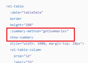 Vue+elementUI-table组件-多行合计行_element table 合计-CSDN博客