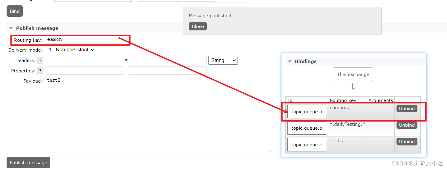 【外行也能看懂的rabbitmq系列(二)】—— Rabbitmq的web管理界面rabbitmqmanagement详解(内含topic模式通配符实操)rabbitmq Web Csdn博客