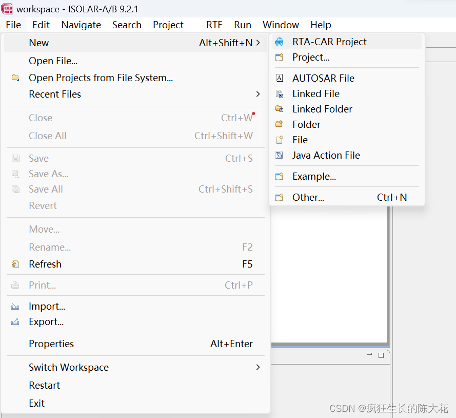 【Isolar A/B】从零配置Autosar架构（一）应用软件层_autosar explorer-CSDN博客