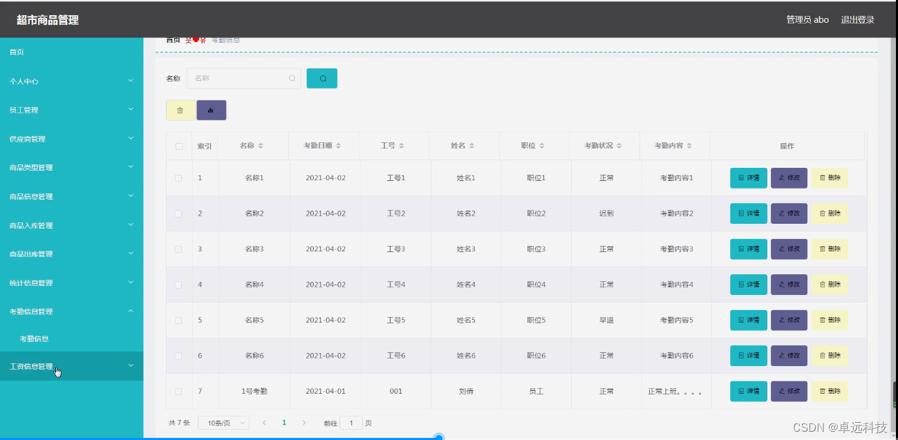 java毕业设计超市商品管理（附源码、数据库）_具体超市商品数据库-CSDN博客
