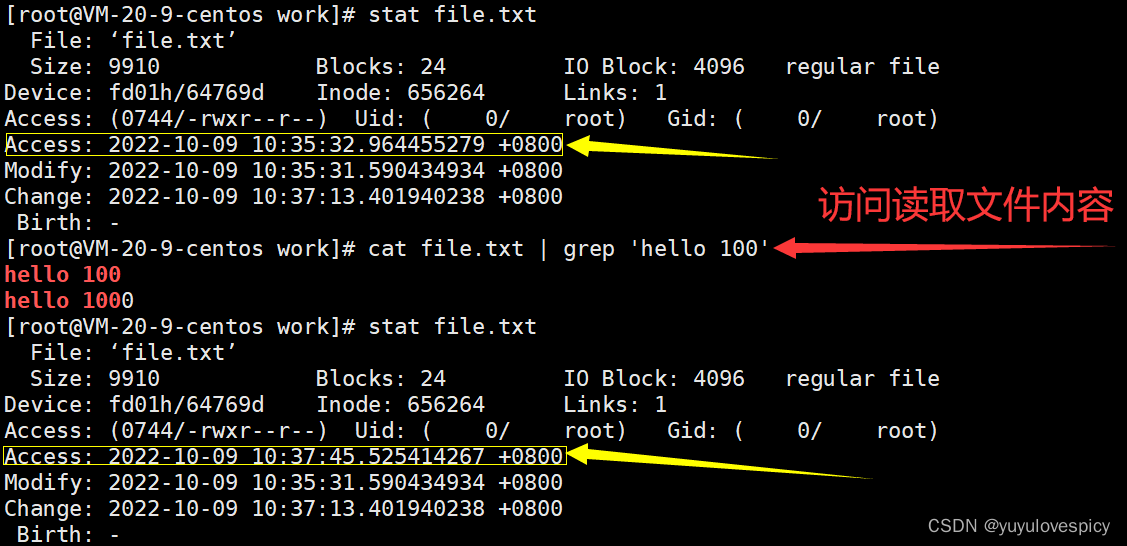 Linux操作系统文件的ACM三大时间解析(Access Change Modify 看完保证你不再迷茫)_access modify change-CSDN博客