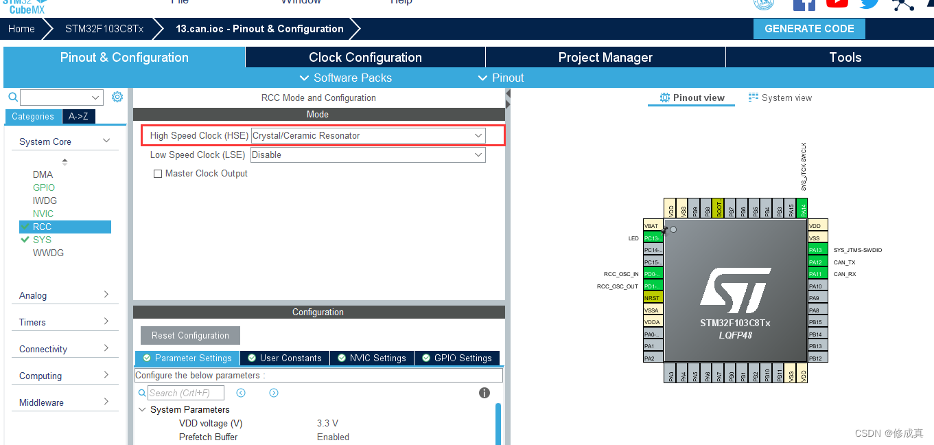 【STM32】标准库与HAL库对照学习教程十四--CAN总线_stm32 hal can-CSDN博客