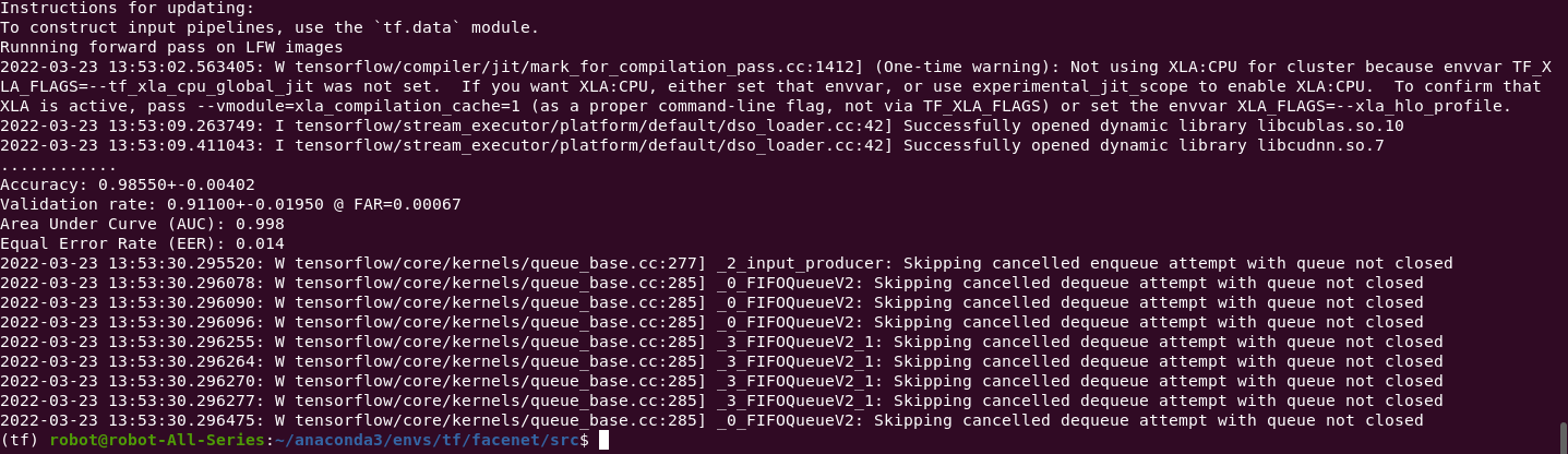 人脸识别 (3) FaceNet安装与测试_facenet模型下载-CSDN博客