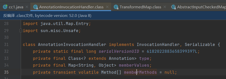 commons-collections1(cc1)反序列化链分析_cc1反序列化-CSDN博客